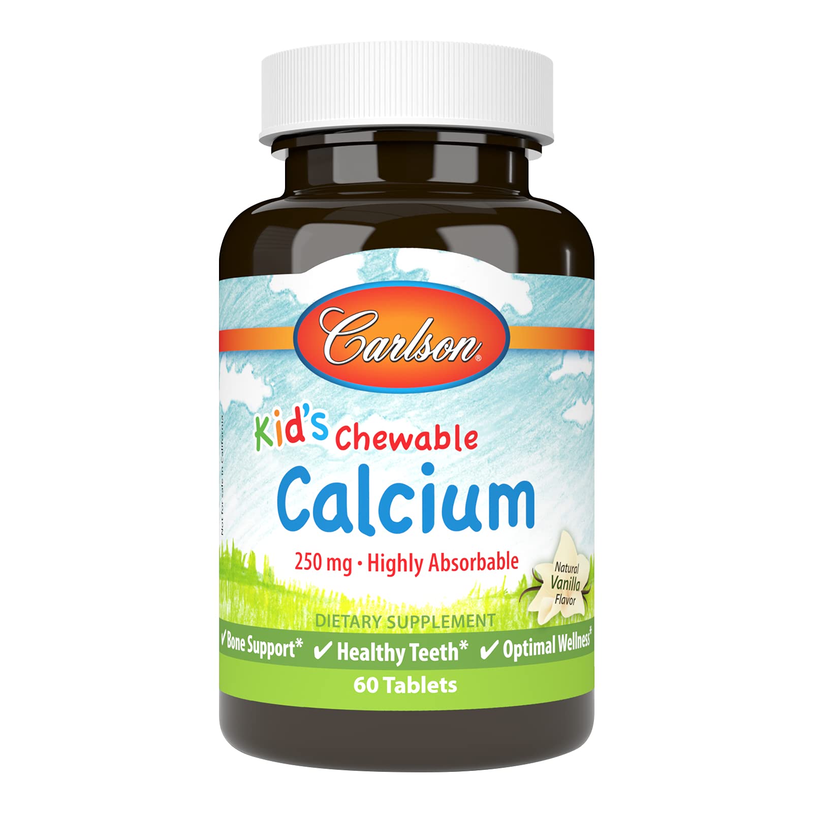 Carlson Labs chewable calcium for kids