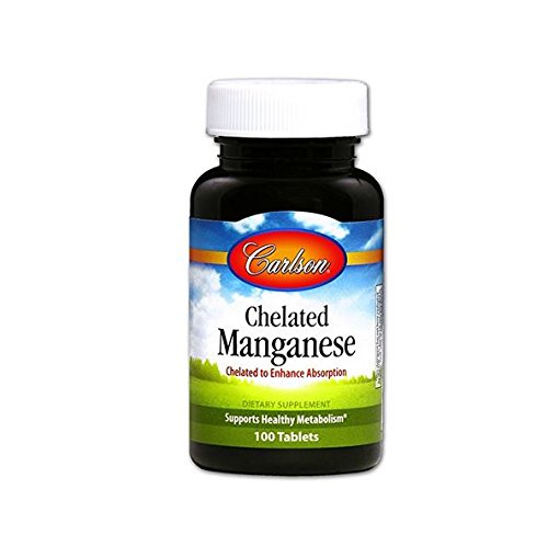 Carlson Labs manganese support tablets