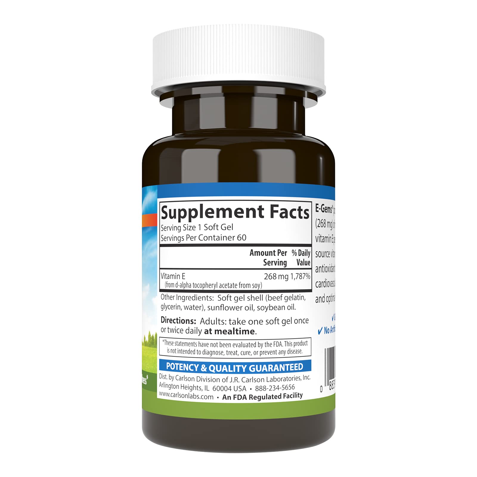Carlson Labs vitamin e benefits