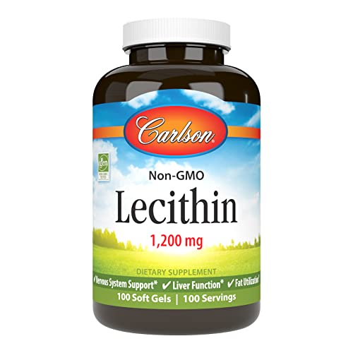 Carlson lecithin softgels for brain health