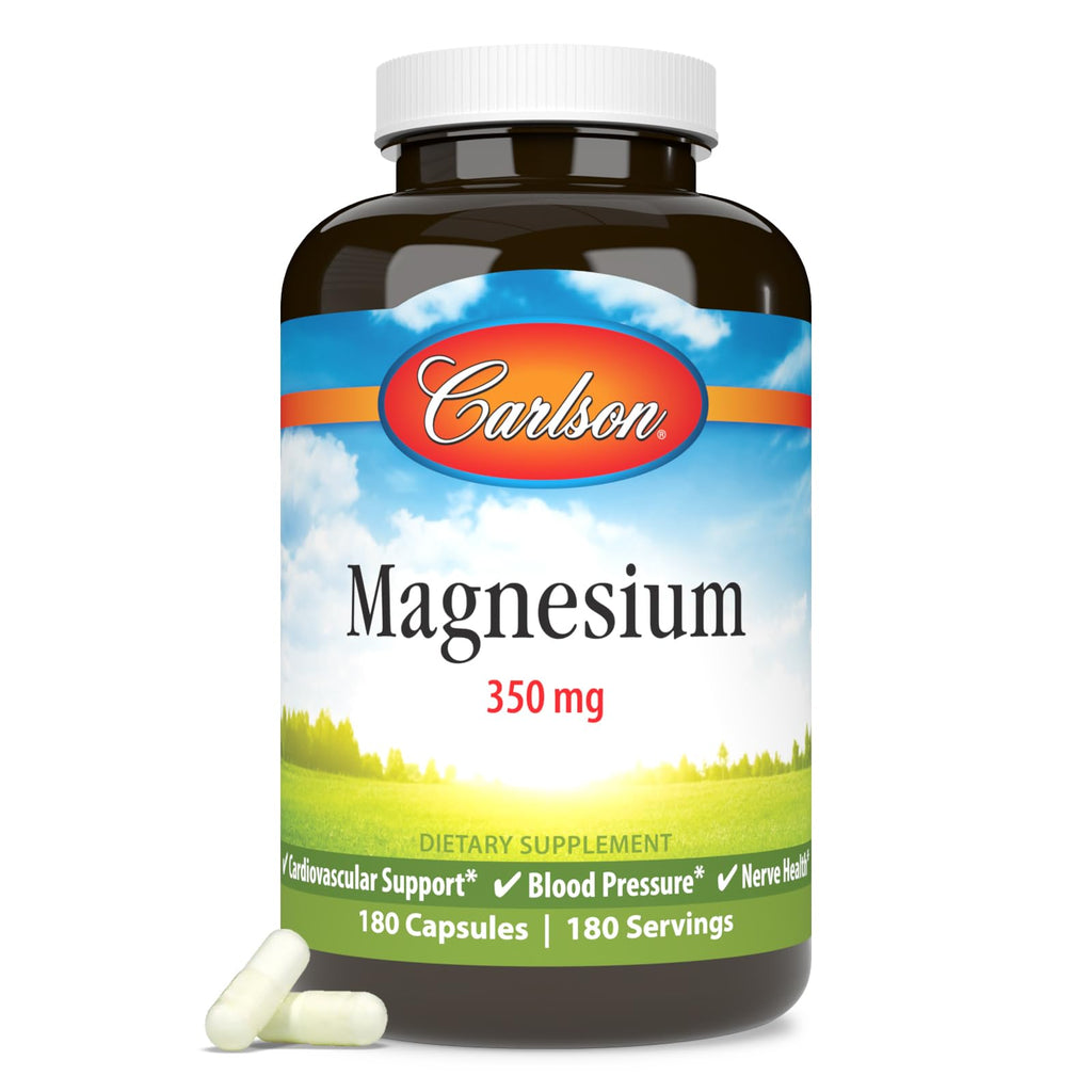Carlson magnesium capsules for relaxation