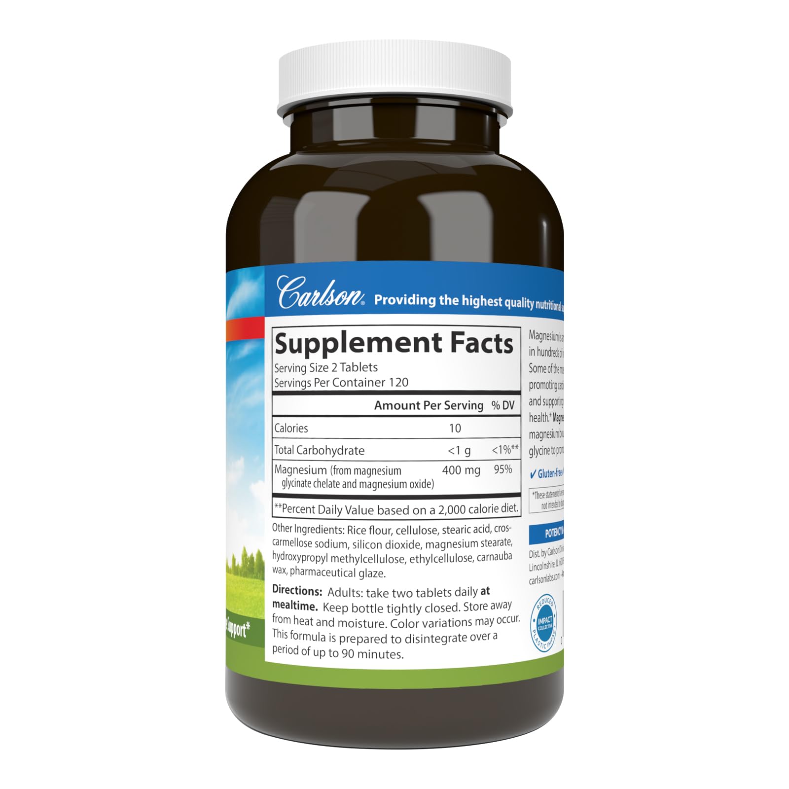 Carlson magnesium for bone strength