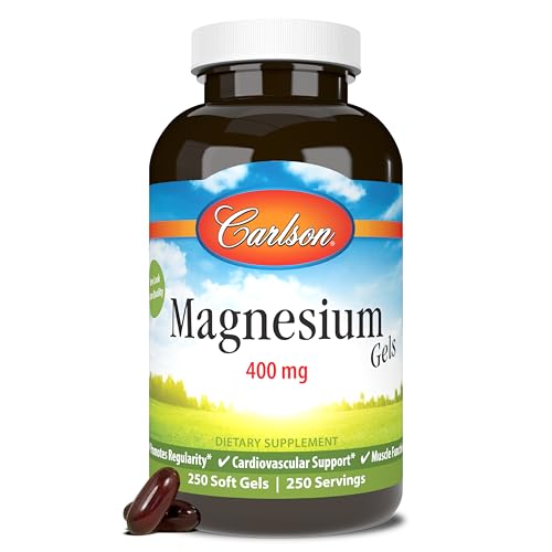 Carlson magnesium gels for relaxation