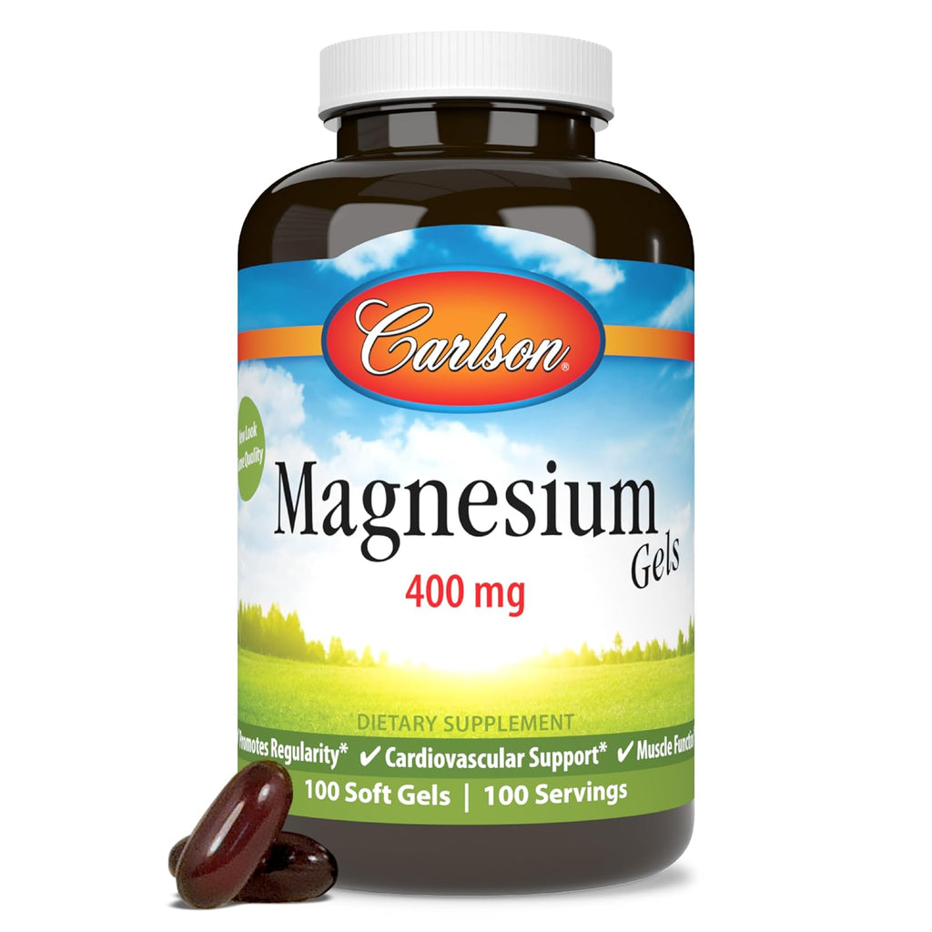 Carlson magnesium gels for relaxation