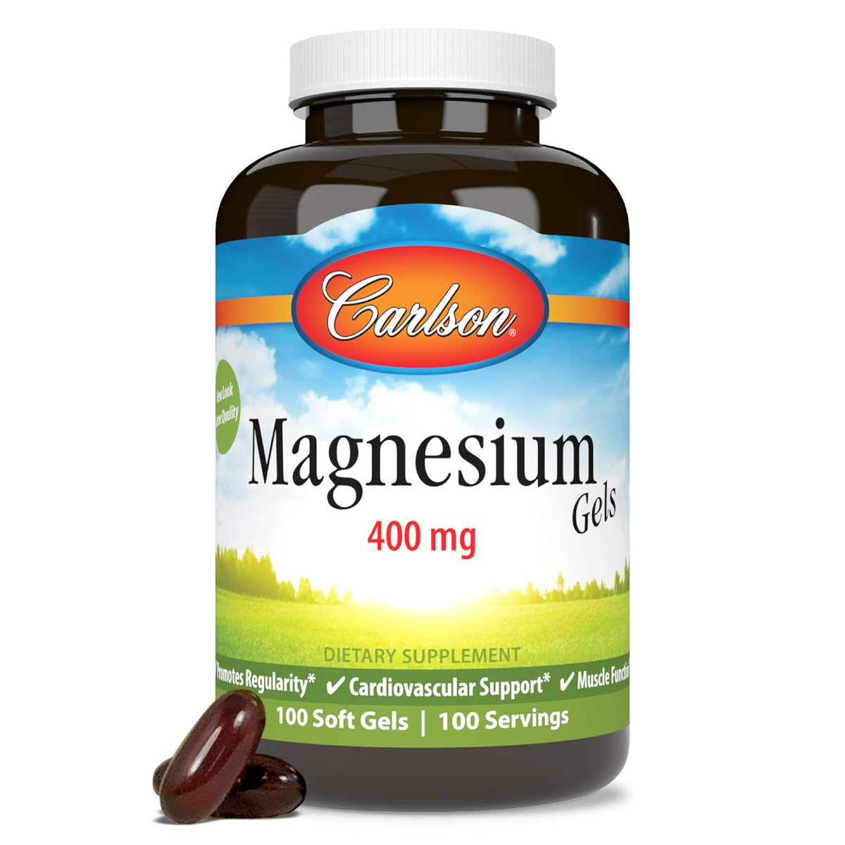 Carlson magnesium gels for relaxation