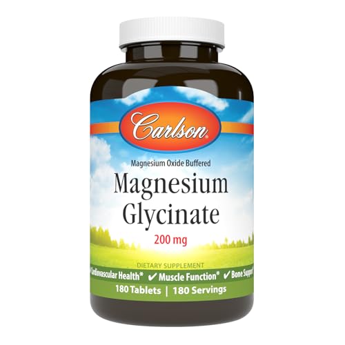 Carlson magnesium glycinate for relaxation