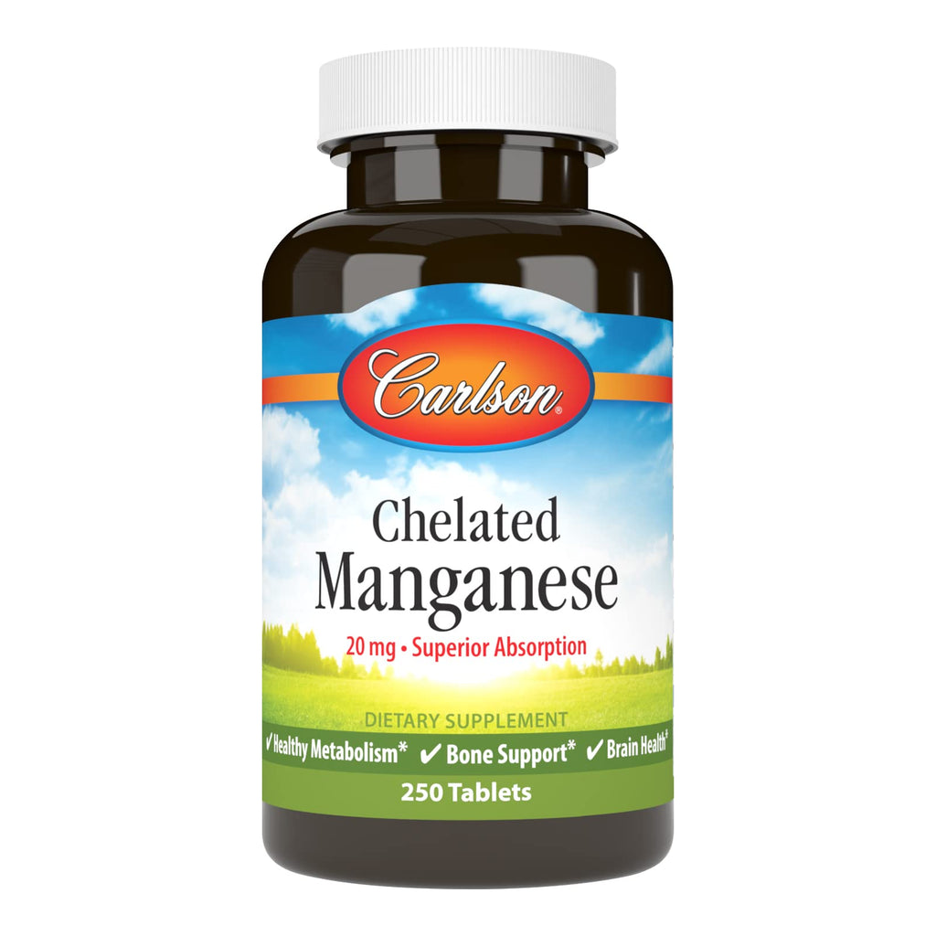 Carlson manganese for healthy metabolism