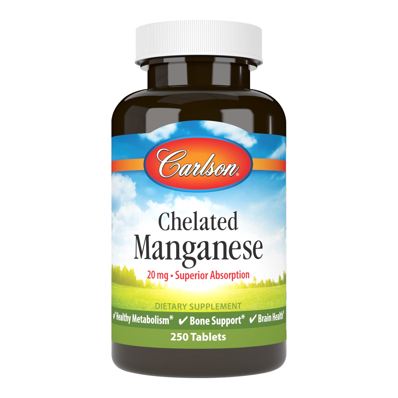 Carlson manganese for healthy metabolism