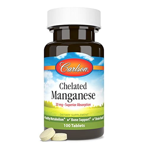 Carlson manganese for overall health