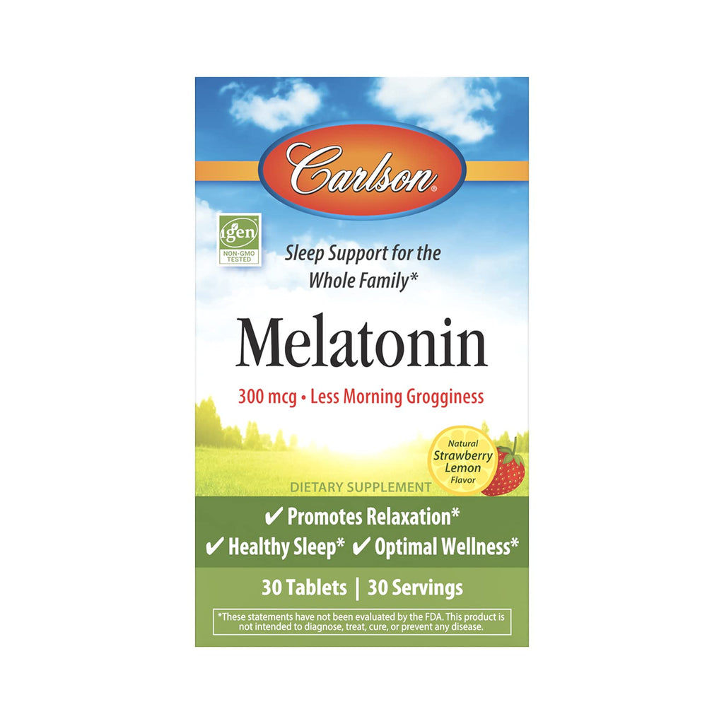 Carlson melatonin chewable tablets for sleep