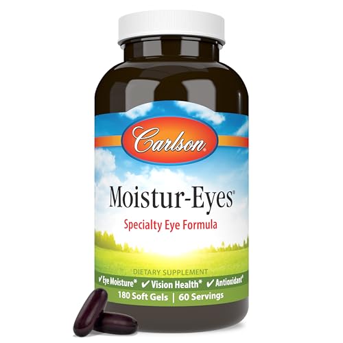 Carlson Moistur softgels for dry eyes