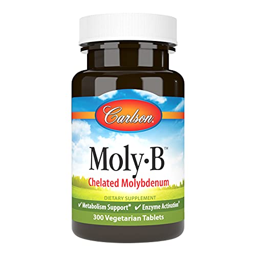Carlson Moly-B 300 mg vegetarian tablets