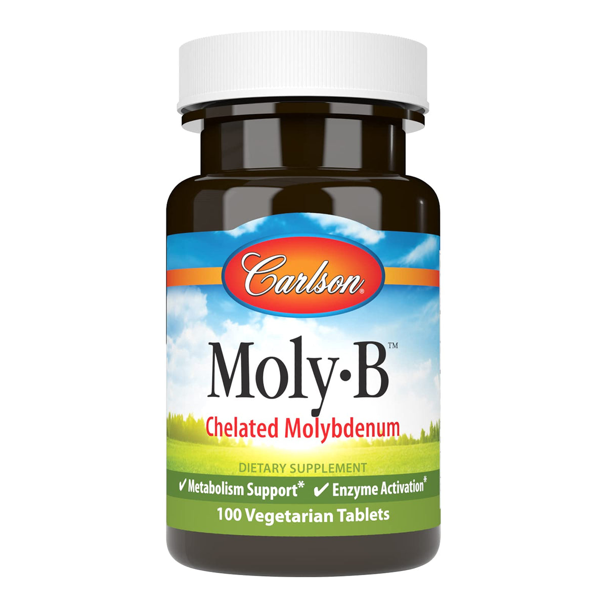 Carlson Moly-B 500 mcg tablets