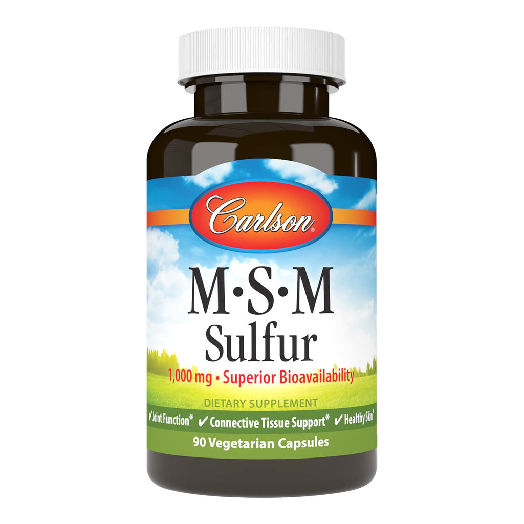carlson msm sulfur 1000 mg capsules