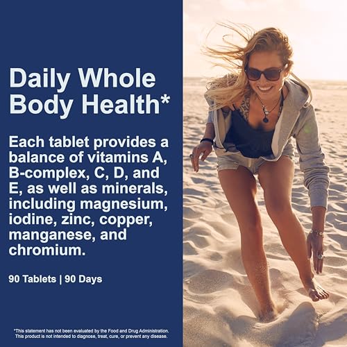 Carlson multivitamin tablets for overall health