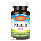 Carlson Niacin 50 mg tablets