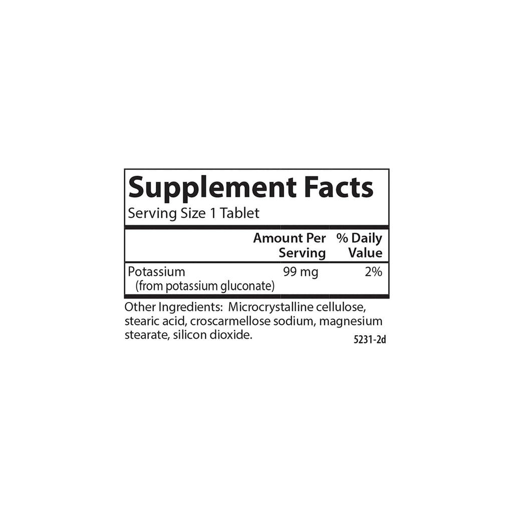 Carlson potassium for daily vitality