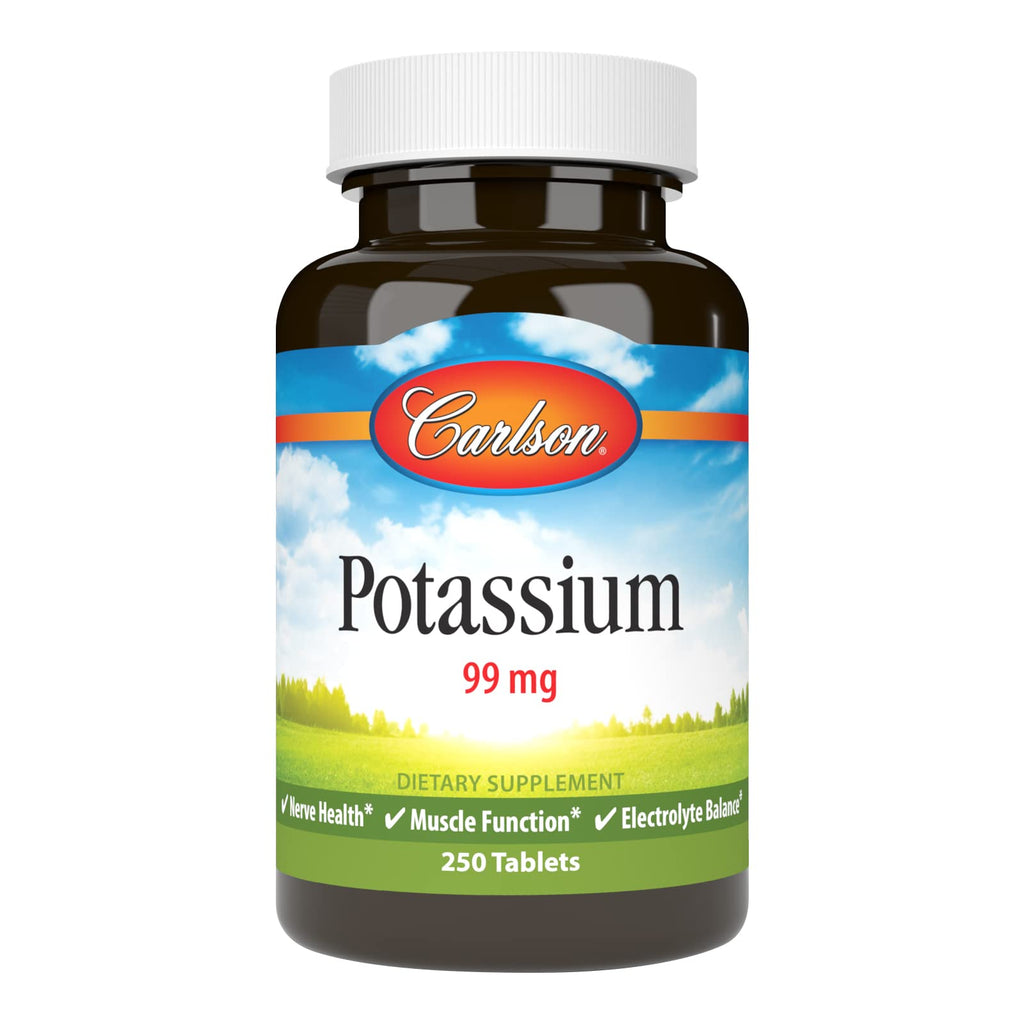 Carlson potassium supplement for heart health