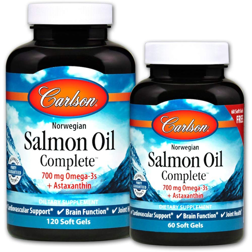 Carlson salmon oil complete softgels