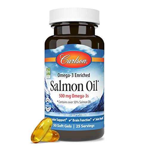 Carlson salmon oil softgels benefits