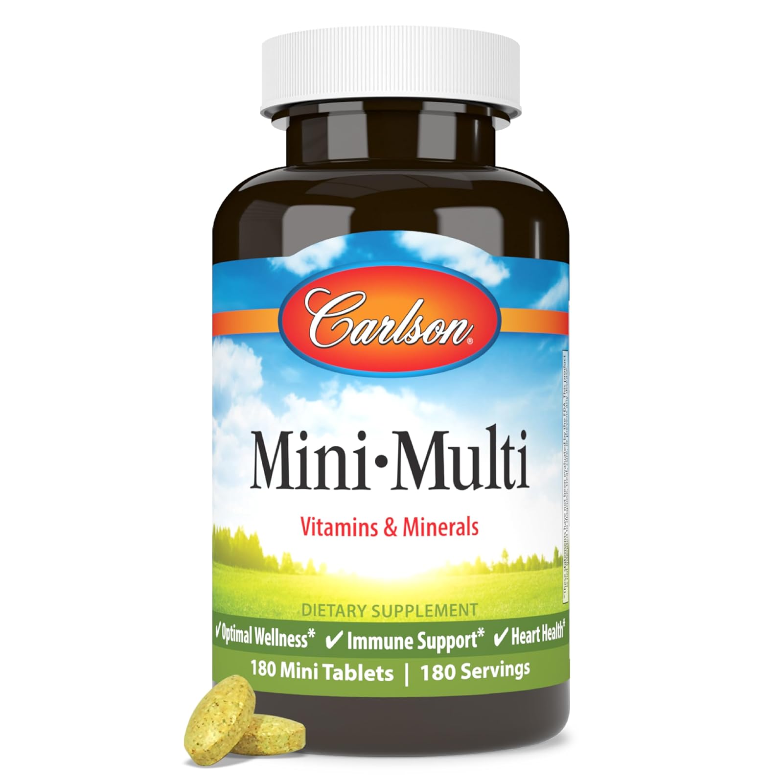Carlson small multivitamin tablets