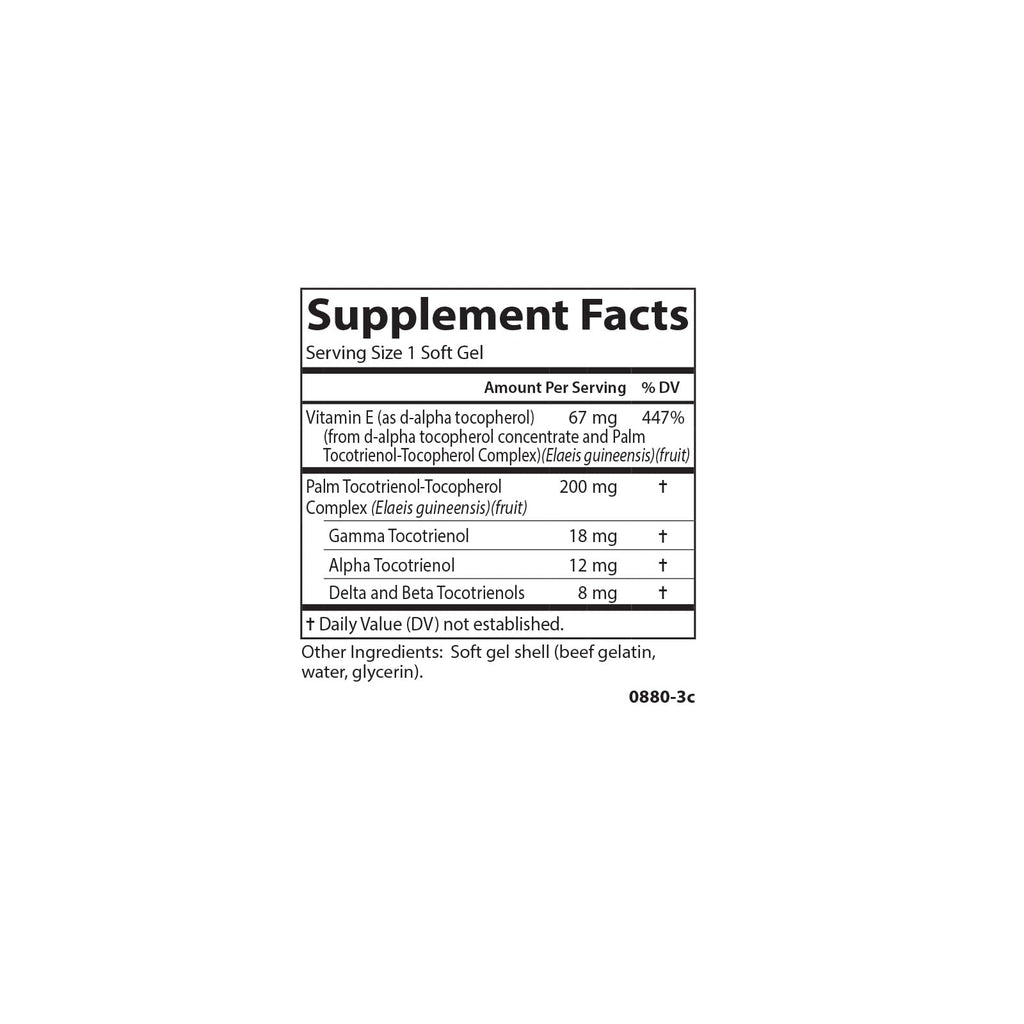 Carlson softgels for daily vitamin E