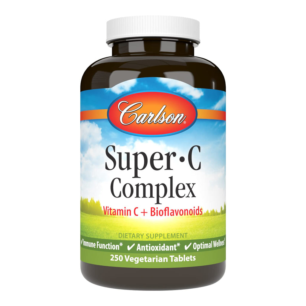 Carlson Super-C Complex vegetarian tablets