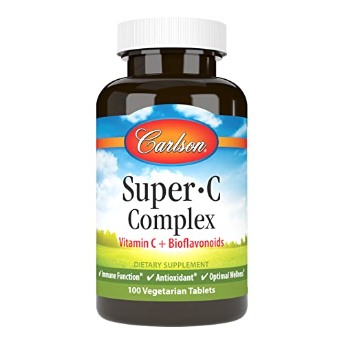 Carlson Super-C Complex vegetarian tablets