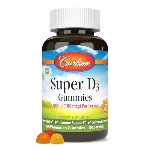 Carlson Super D3 gummies for immunity