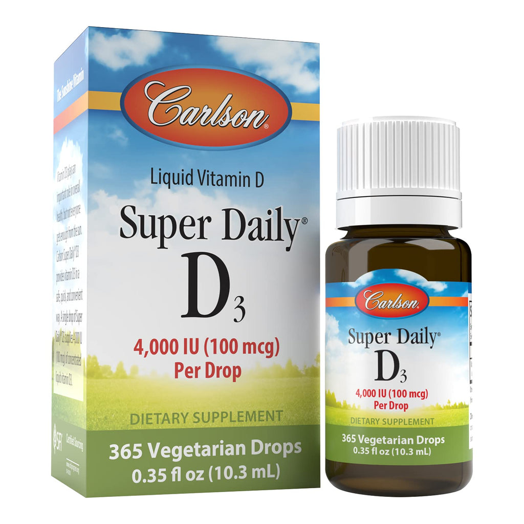 Carlson Super Daily D3 drops