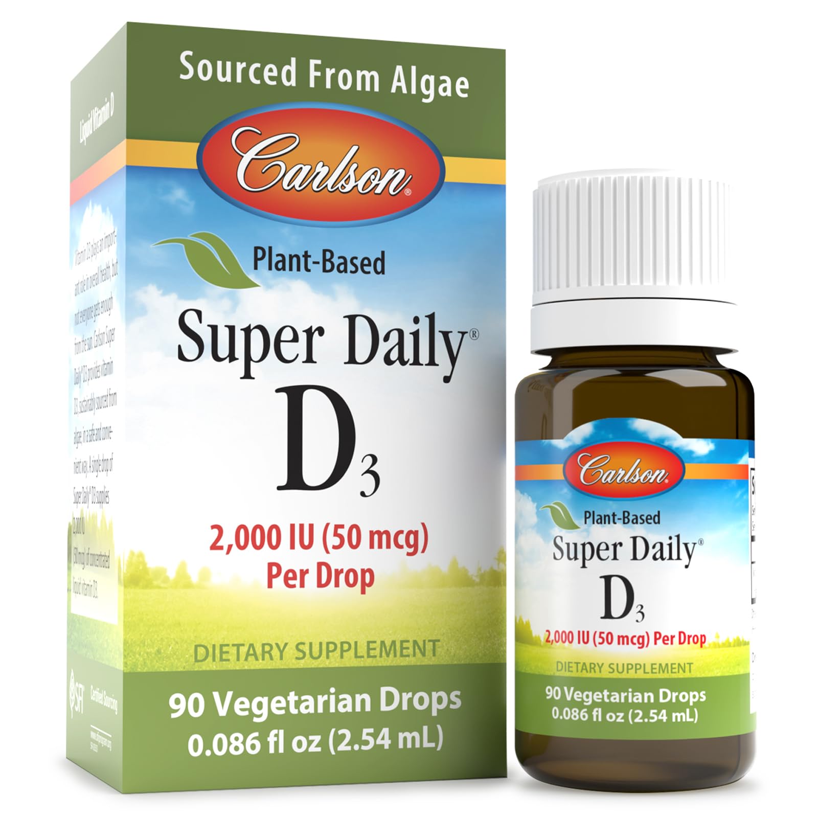 Carlson Super Daily D3 drops