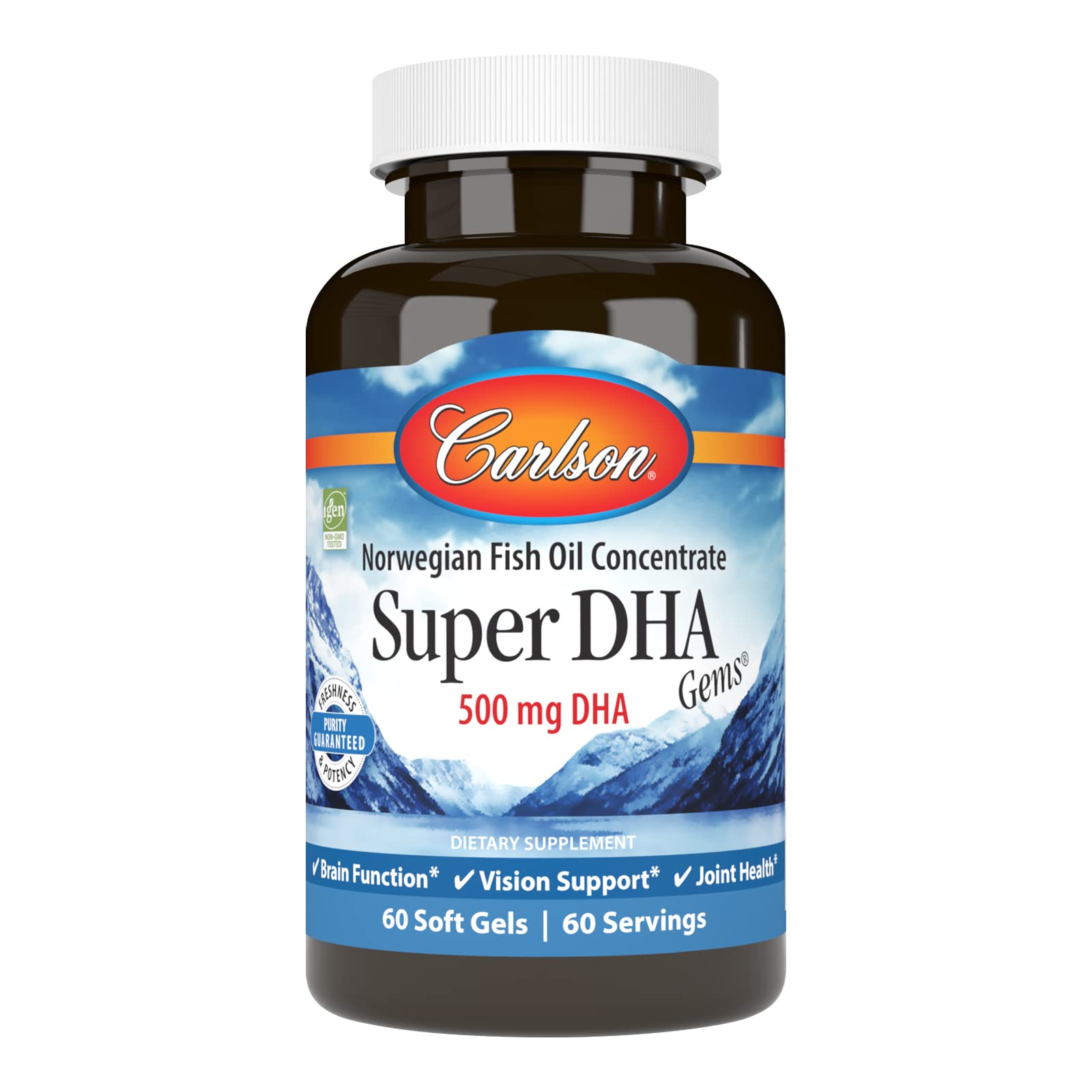 Carlson Super DHA Gems softgels