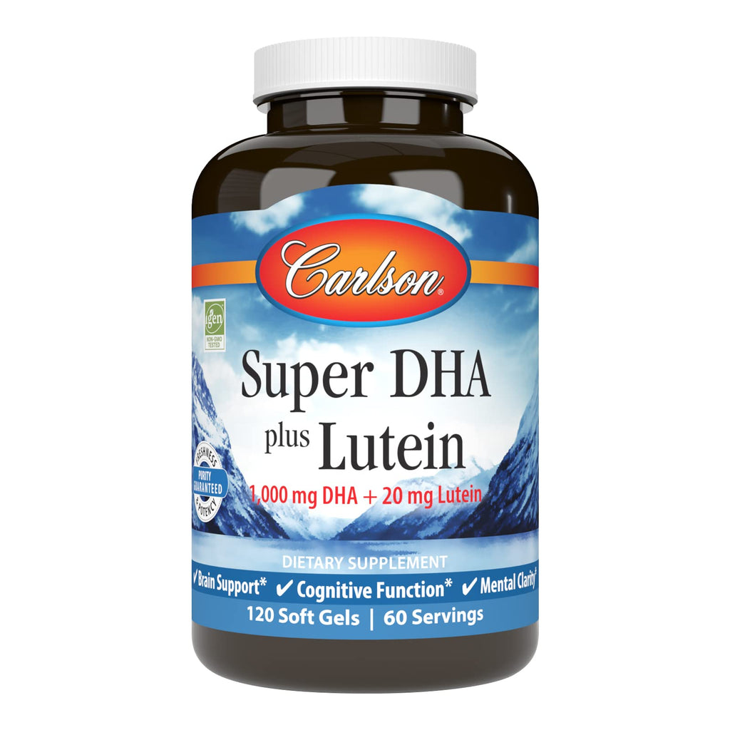 Carlson Super DHA softgels for vision