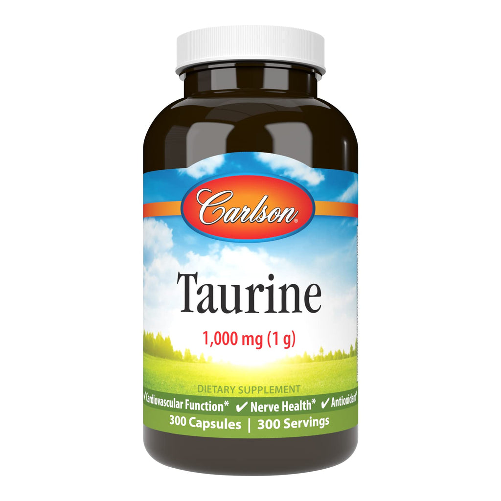 Carlson Taurine 1000 mg capsules