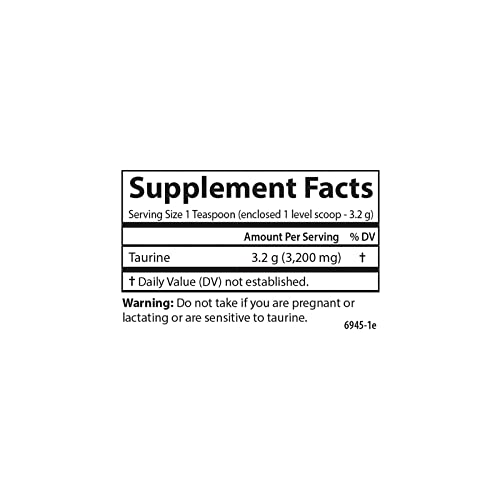 Carlson taurine for heart health benefits