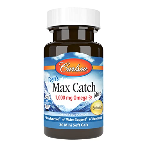 Carlson Teen's Max Catch Minis fish oil