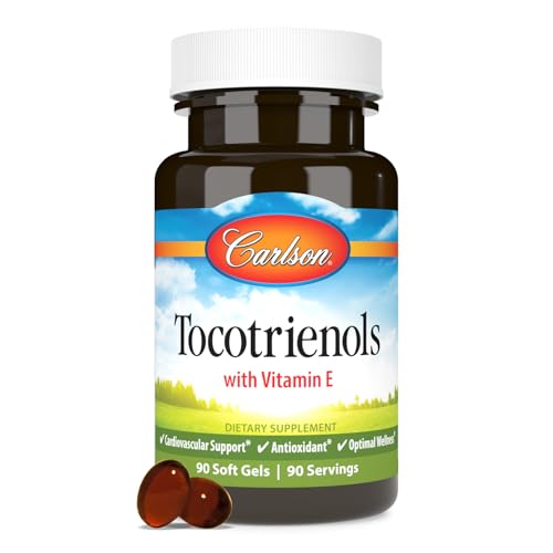 Carlson tocotrienols vitamin E supplement