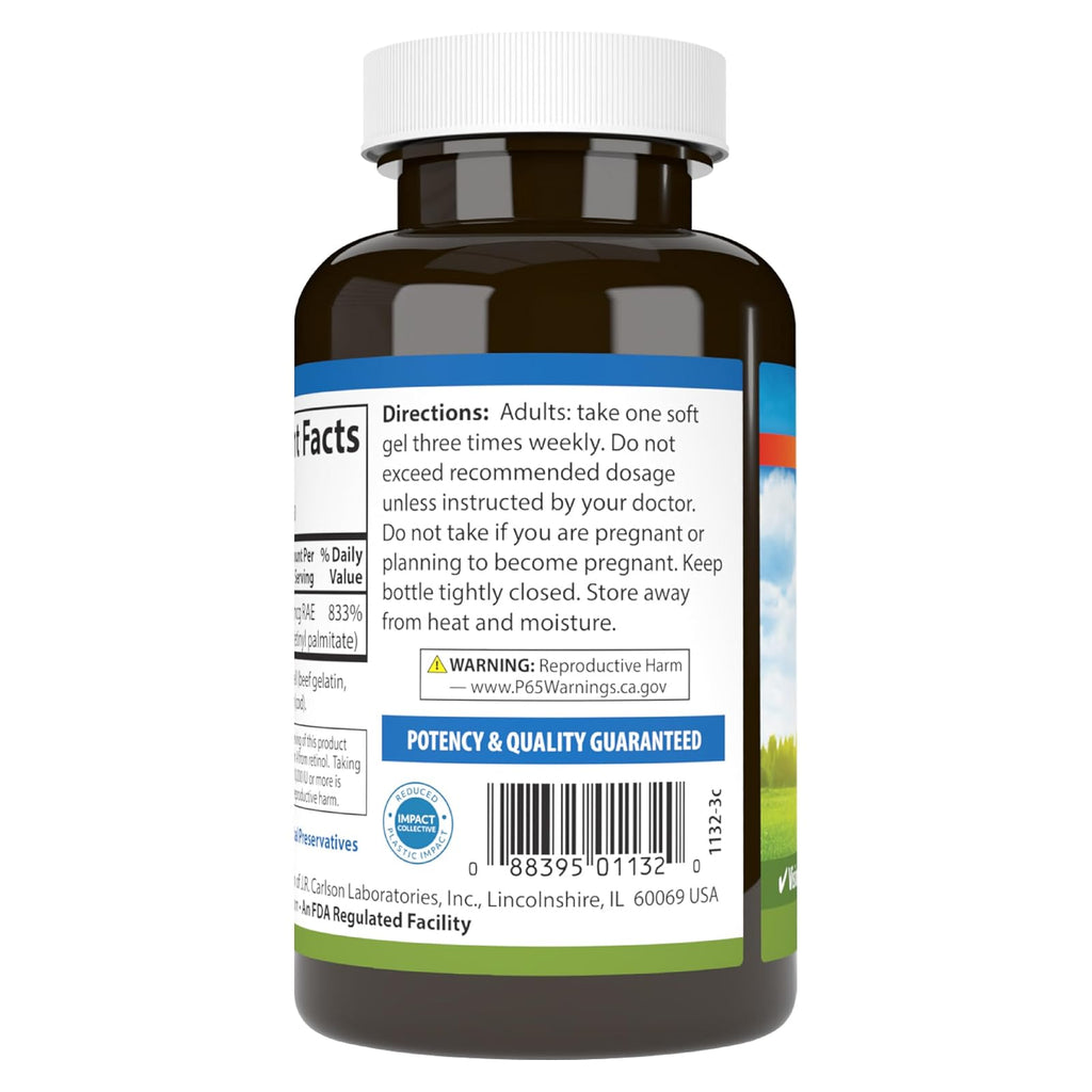 Carlson vitamin A for better vision