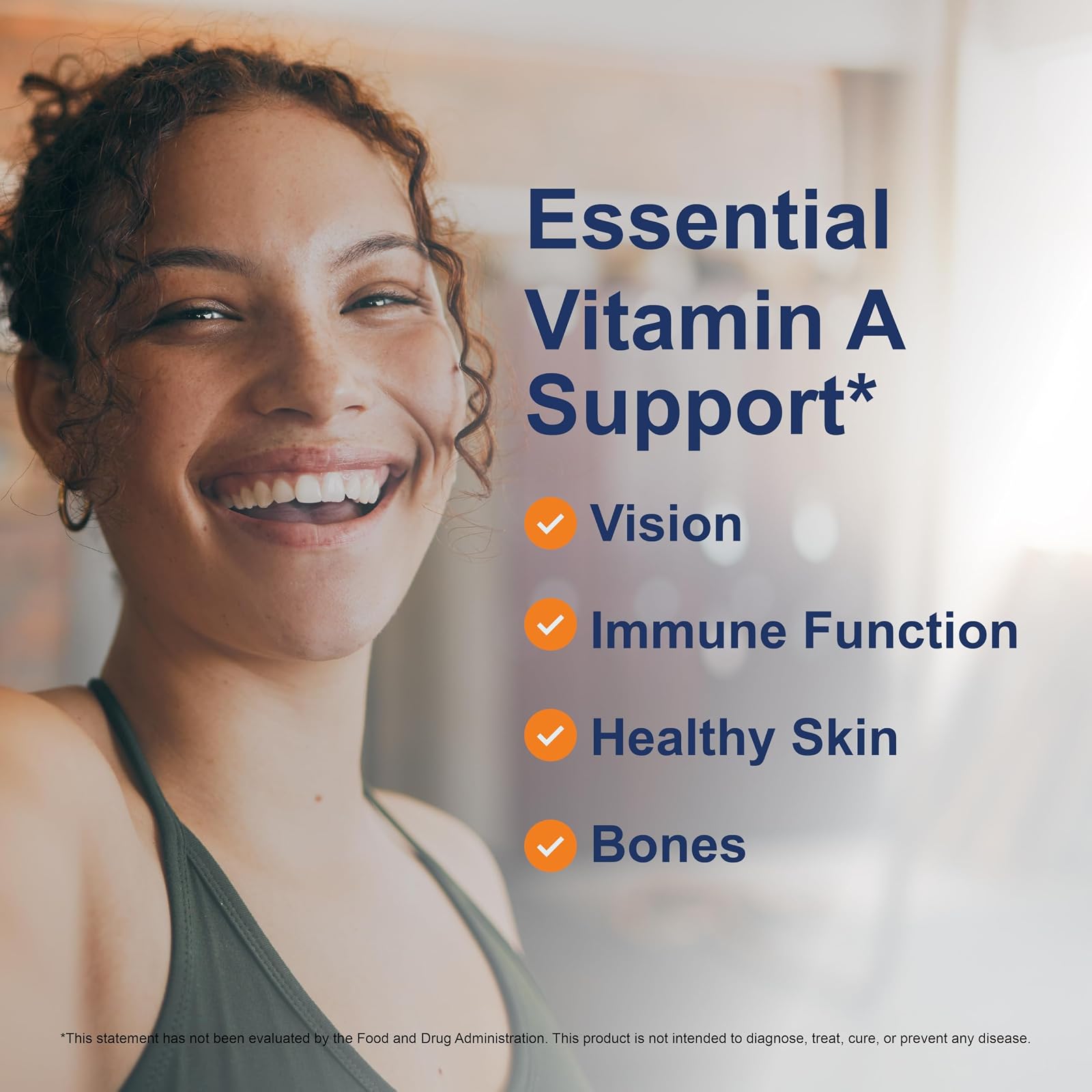 Carlson vitamin A for healthy skin