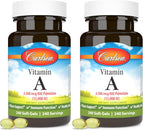 Carlson vitamin A softgels for eye health