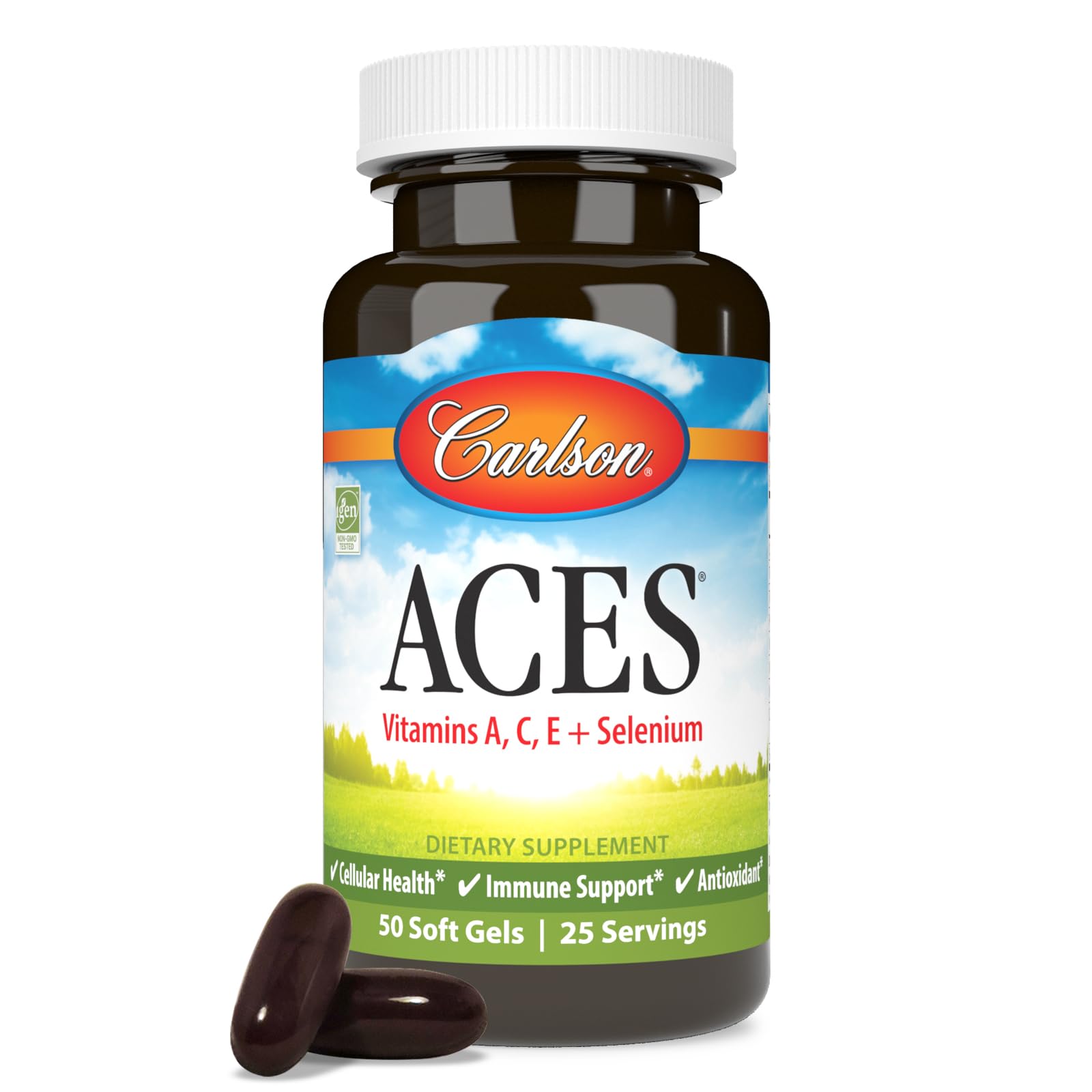 Carlson vitamin A softgels for immunity