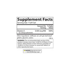 Carlson Vitamin A softgels for skin health