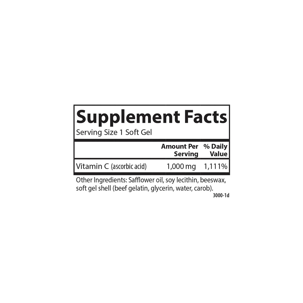Carlson vitamin c softgels benefits