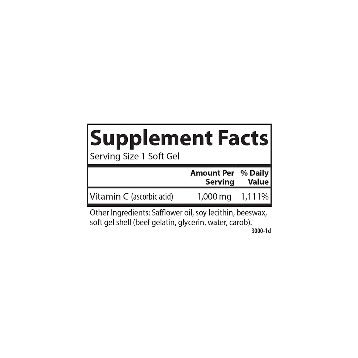 Carlson vitamin c softgels benefits