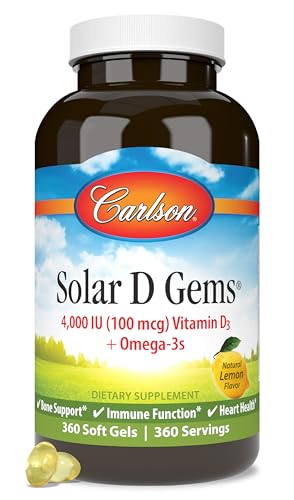 Carlson vitamin D softgels 4000 IU
