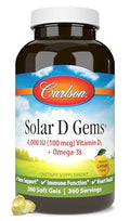 Carlson vitamin D softgels 4000 IU