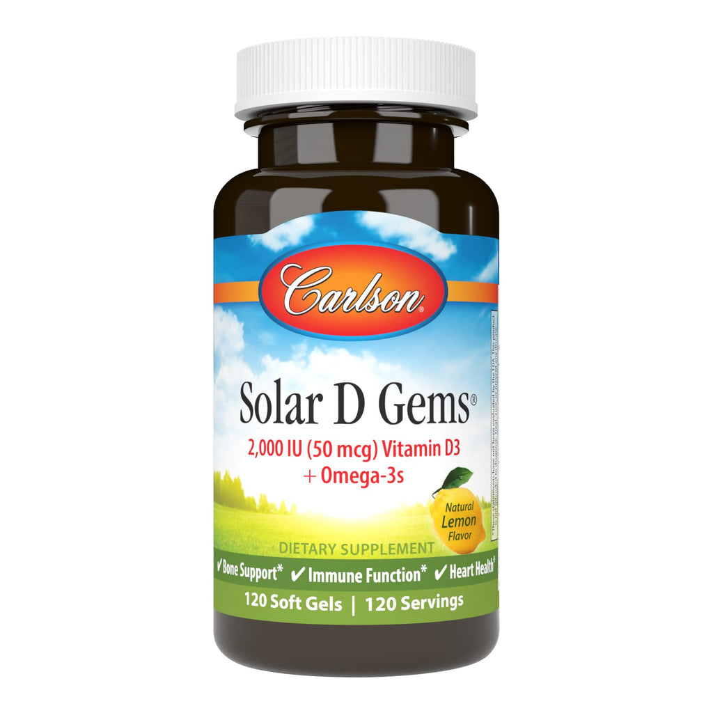 Carlson vitamin D softgels for immunity