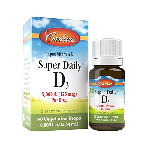 Carlson vitamin D3 5000 IU drops