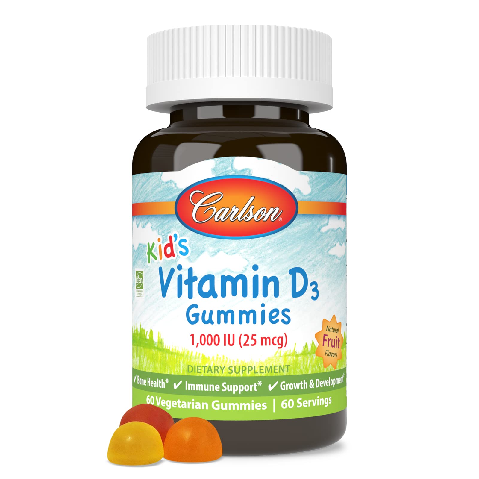 Carlson vitamin D3 gummies for kids