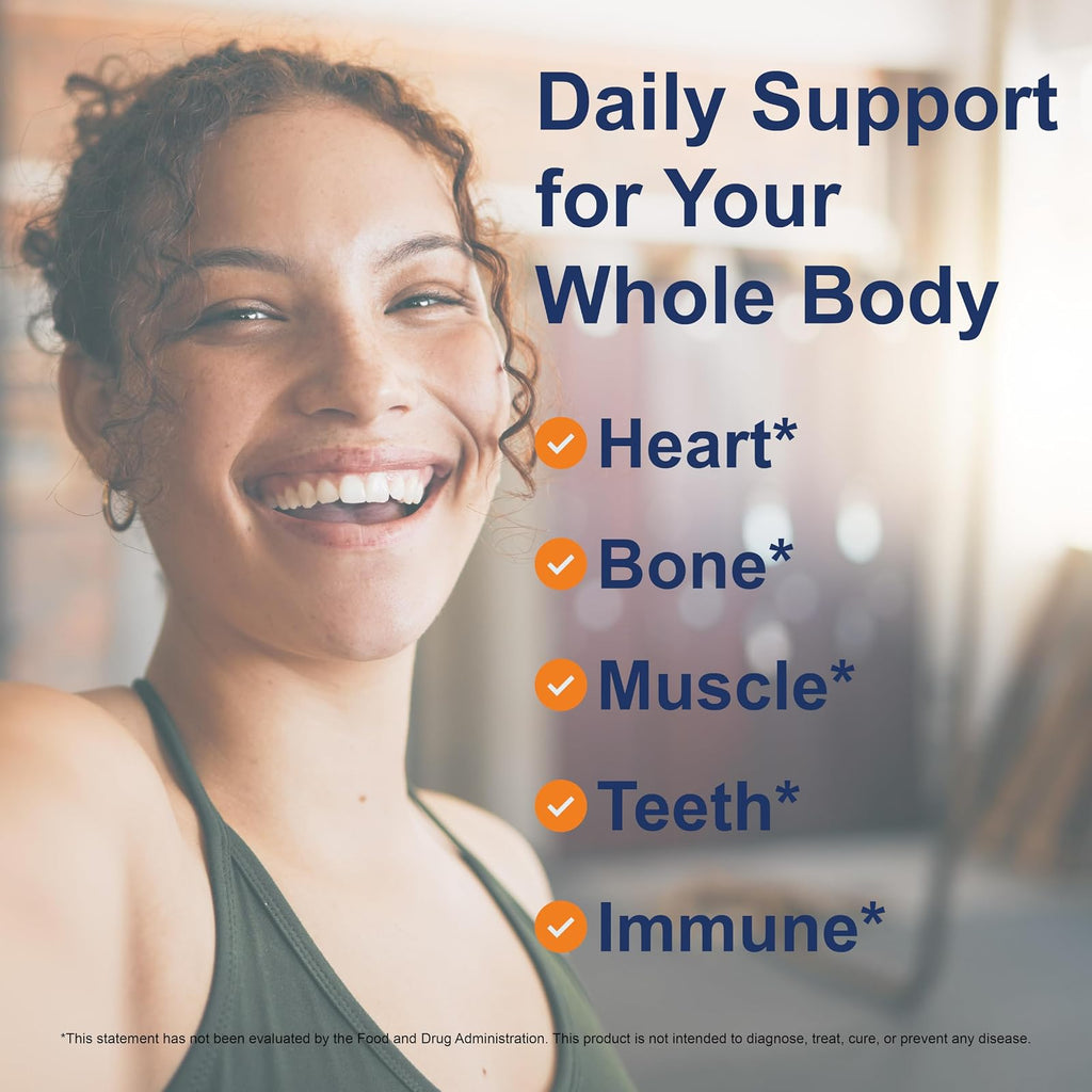 Carlson vitamin D3 supports bone health
